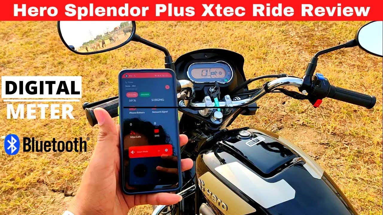 2022 Hero Splendor Plus Xtec 😍Ride Review With Changes | Features ...