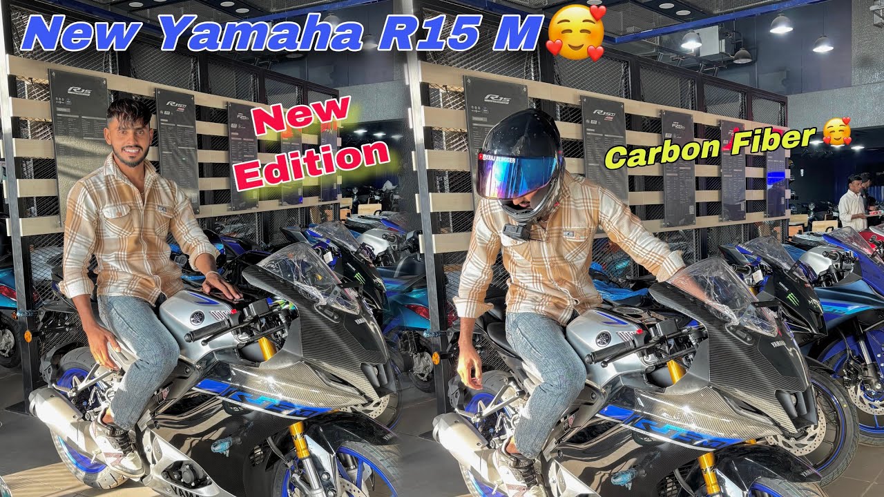 All New R15 M Carbon Fiber Edition 🥰|| New colour in R 15 ...
