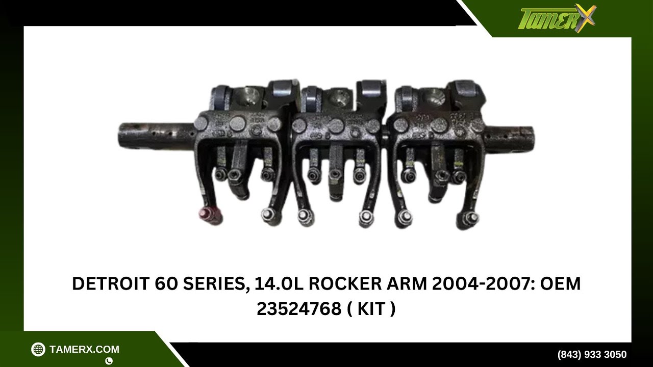 Detroit 60 Series, 14.0L Rocker Arm 2004-2007: OEM 23524768 ( Kit ...