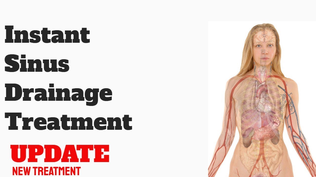 Instant Sinus Drainage? Doc Recommends New Sinus Treatment - YouTube