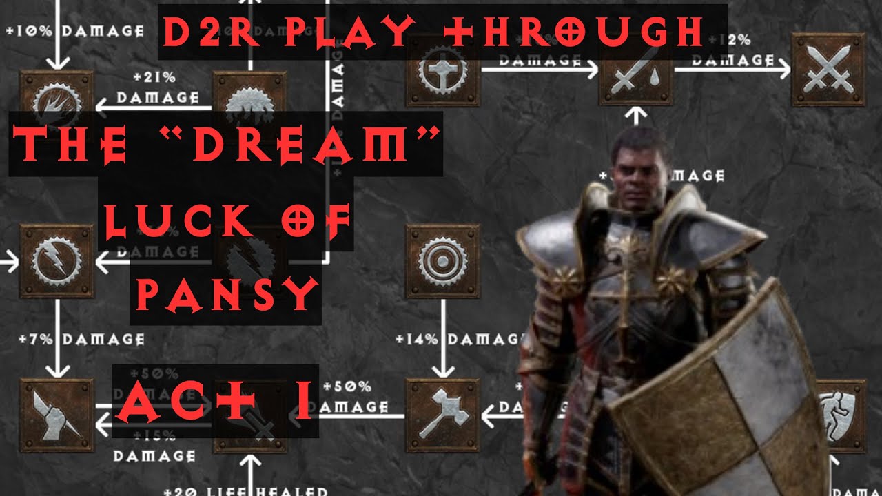 Can you beat Diablo 2: Resurrected with Dream Luck? Part 1. - YouTube