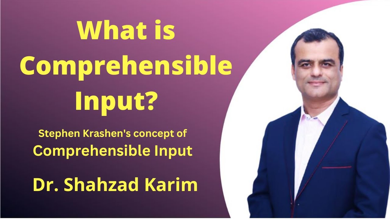 What is Comprehensible Input? - YouTube