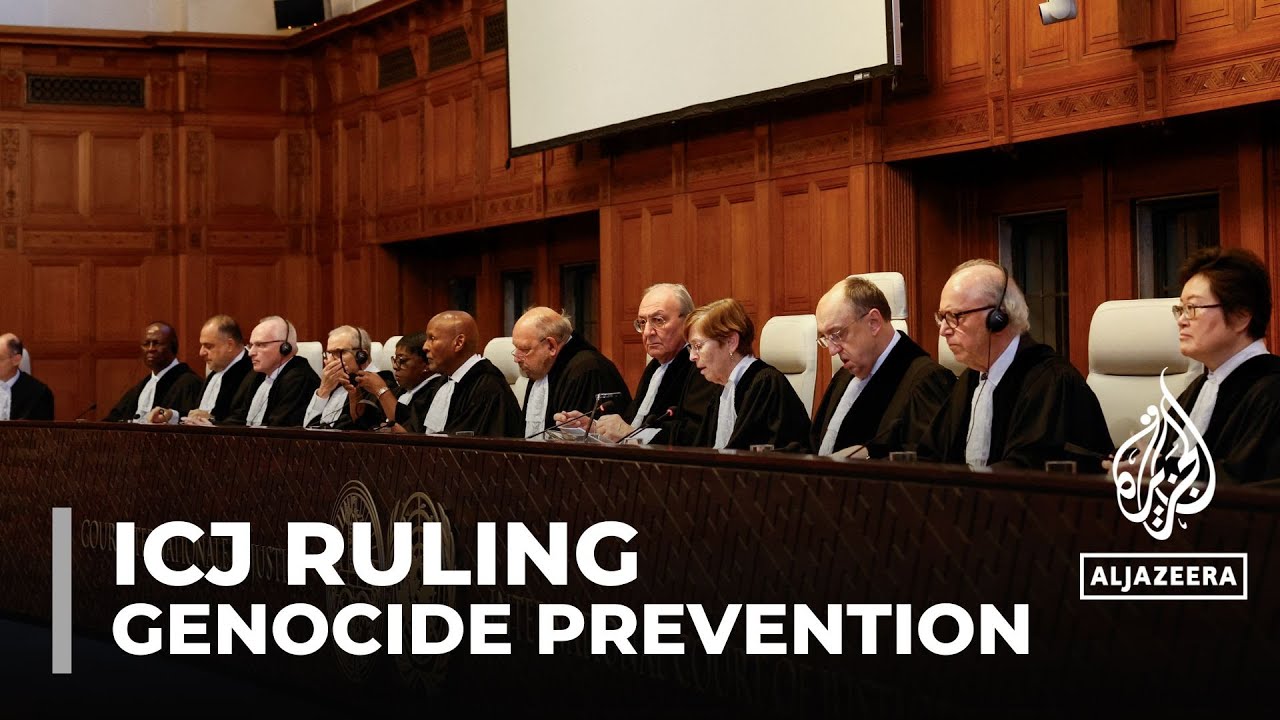 ICJ ruling: Israel ordered to prevent genocide in Gaza - YouTube