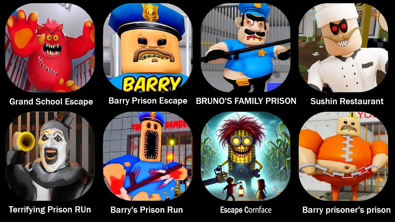 GAME ROBLOX TERRIFYING PRISON RUN GRANDAPA TEAM GRANDMA, EVIL GRANDMA ...