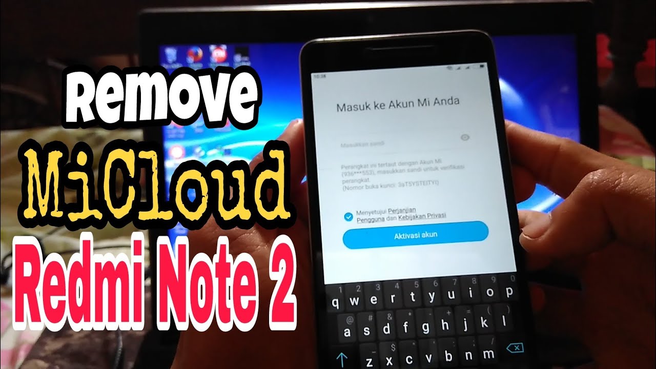 Remove MiCloud Xiaomi Redmi Note 2 [Hermes] - YouTube