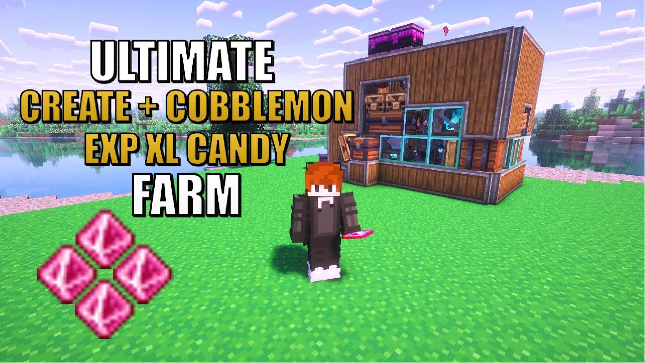 ULTIMATE CREATE + COBBLEMON EXP XL CANDY FARM - YouTube