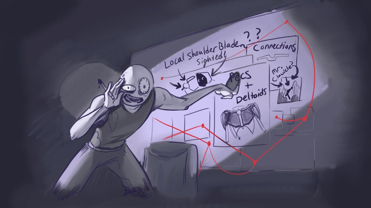How to draw: the pecs and deltoids - YouTube