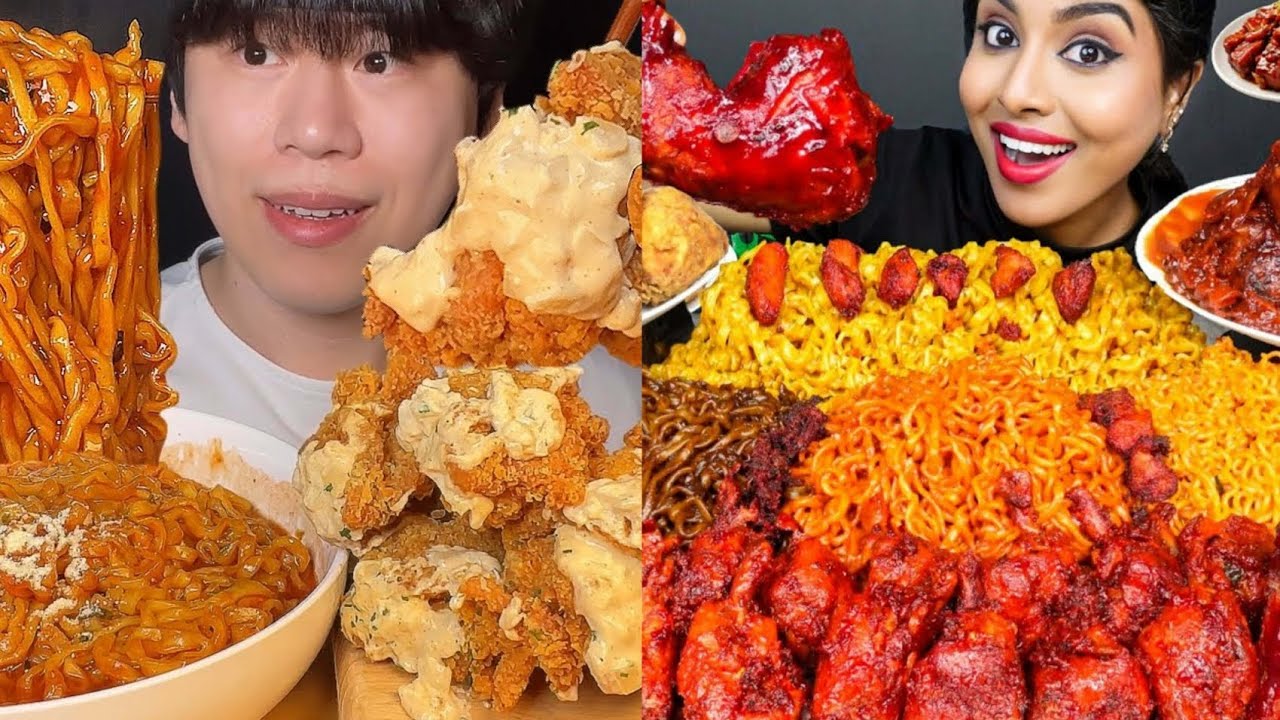[1-Minute Mukbang] - minii, Ashifa ASMR - YouTube