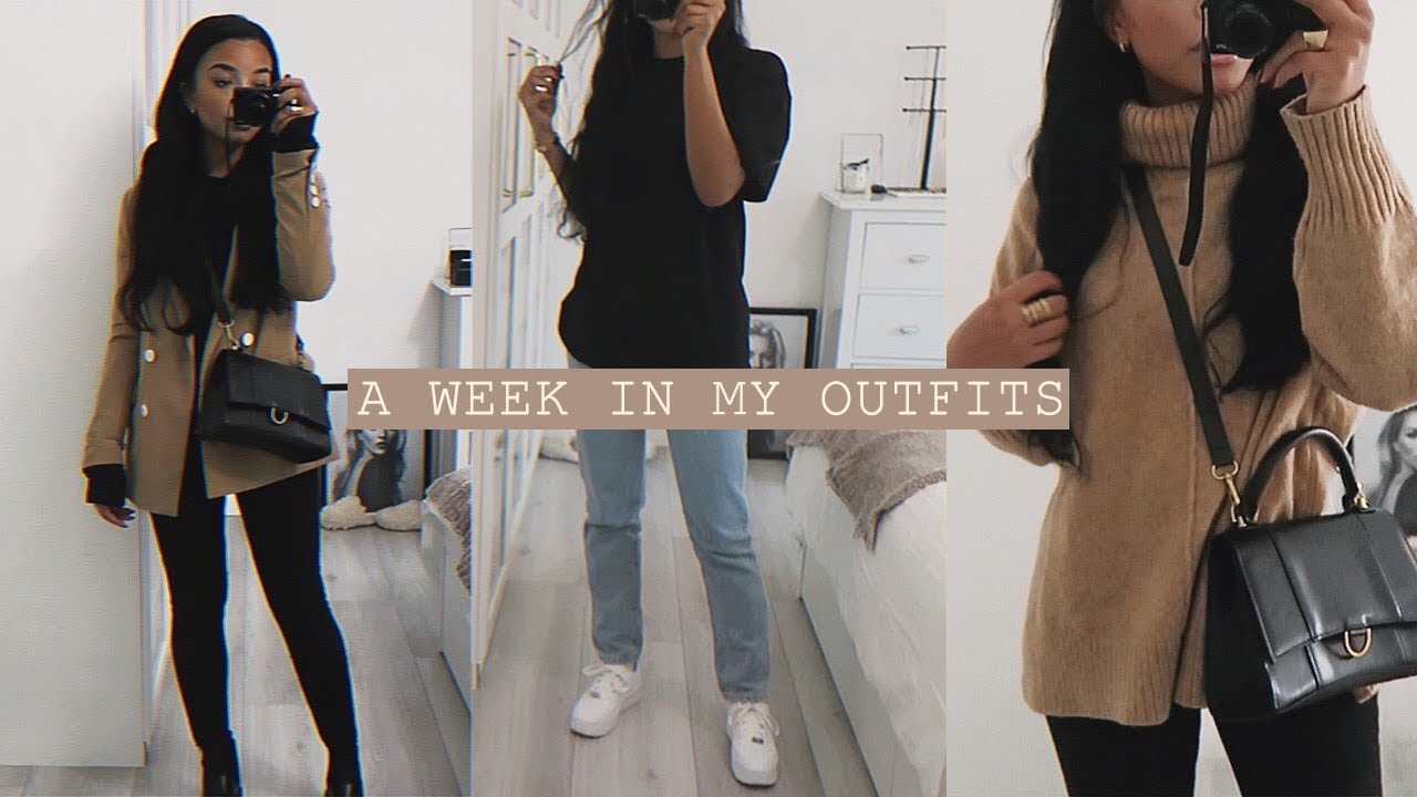 a week in my outfits #2 - YouTube