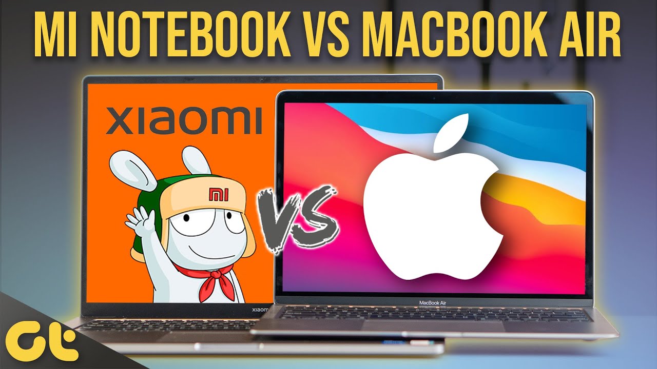 Xiaomi Mi Notebook Ultra vs Apple MacBook Air M1 | MacBook with Windows ...