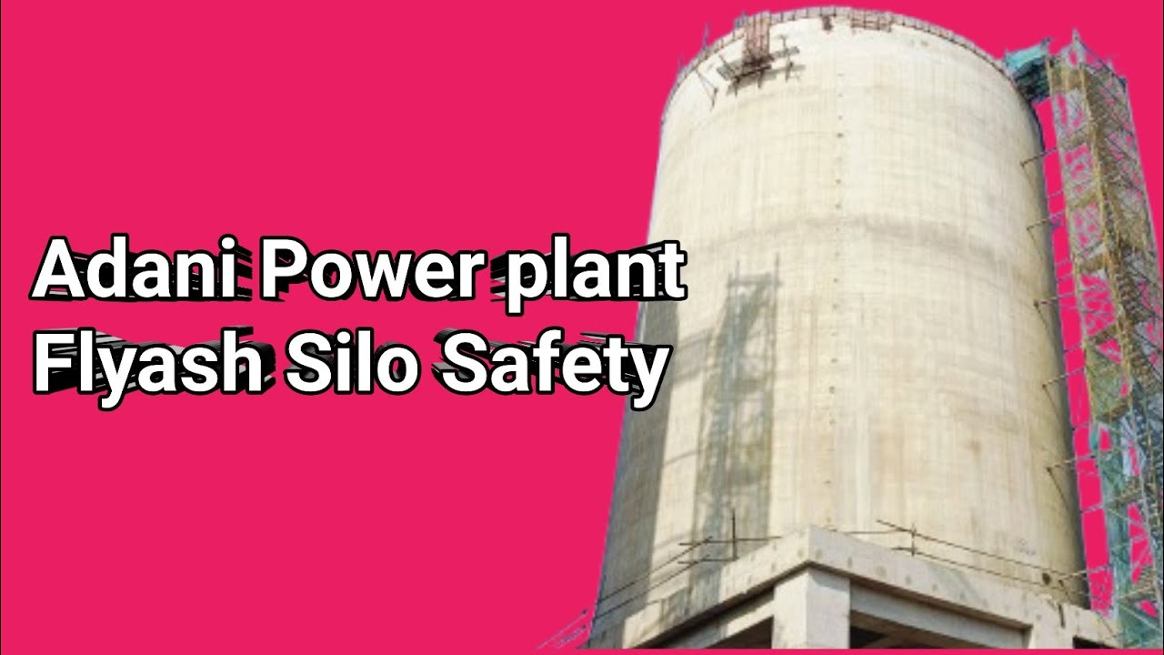 Adani Power plant , Flyash Silo Staircase Safety #safetyclassesbysohail ...