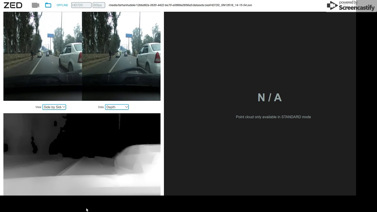 Recording Depth Data with ZED RGBD Camera - YouTube