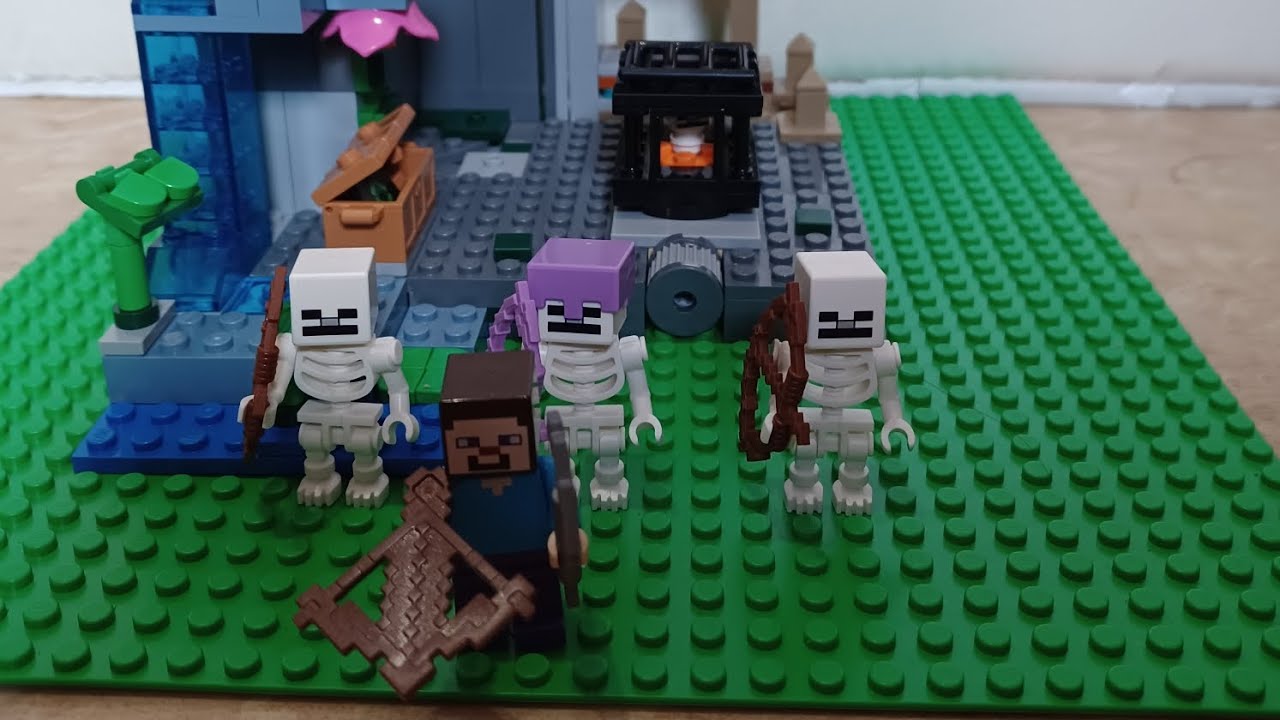 The dungeon crawl ( Minecraft stop motion) - YouTube