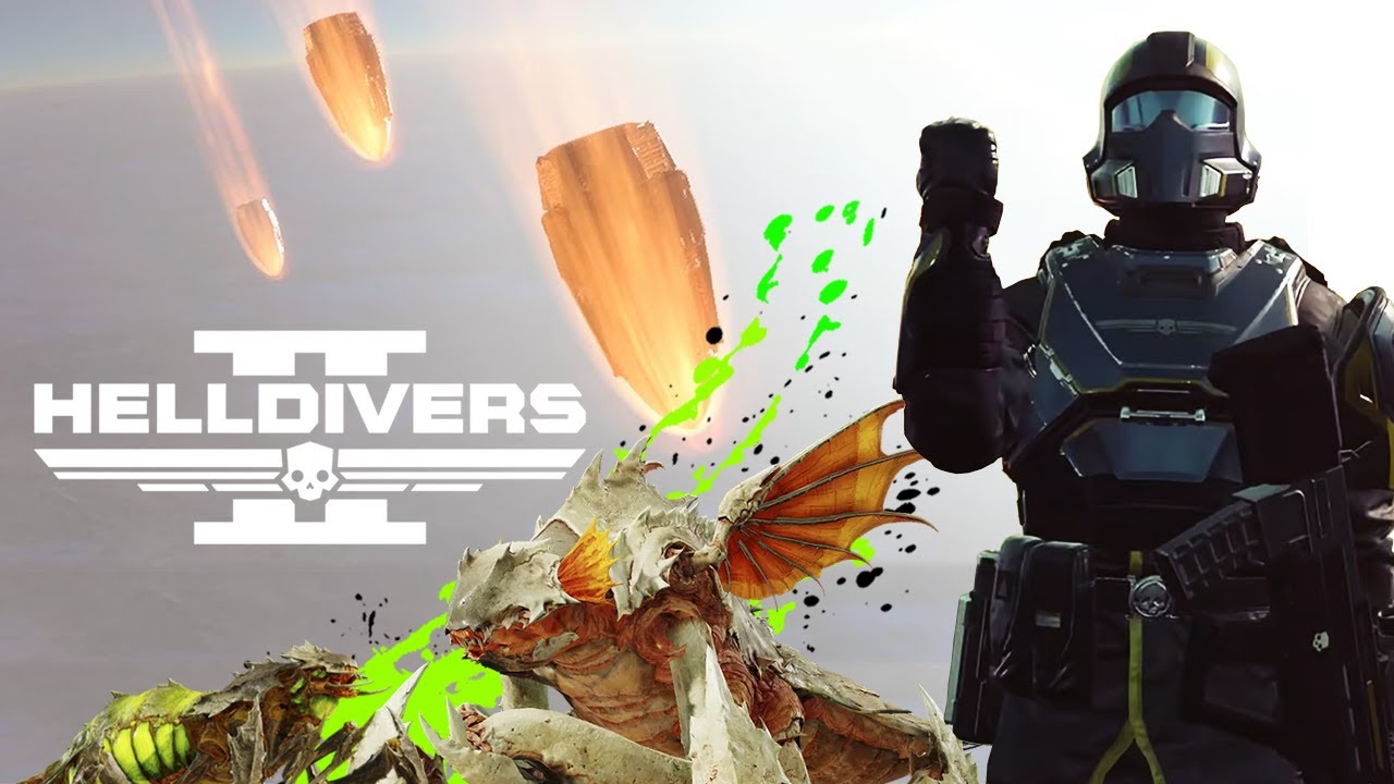 We Crush the Aliens in Helldivers 2 - YouTube