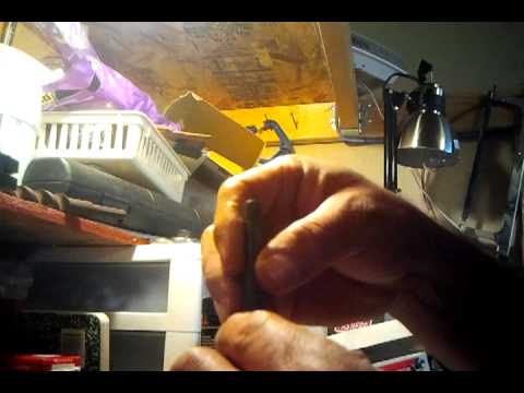 Reclaiming live bullet primers from brass shells - YouTube