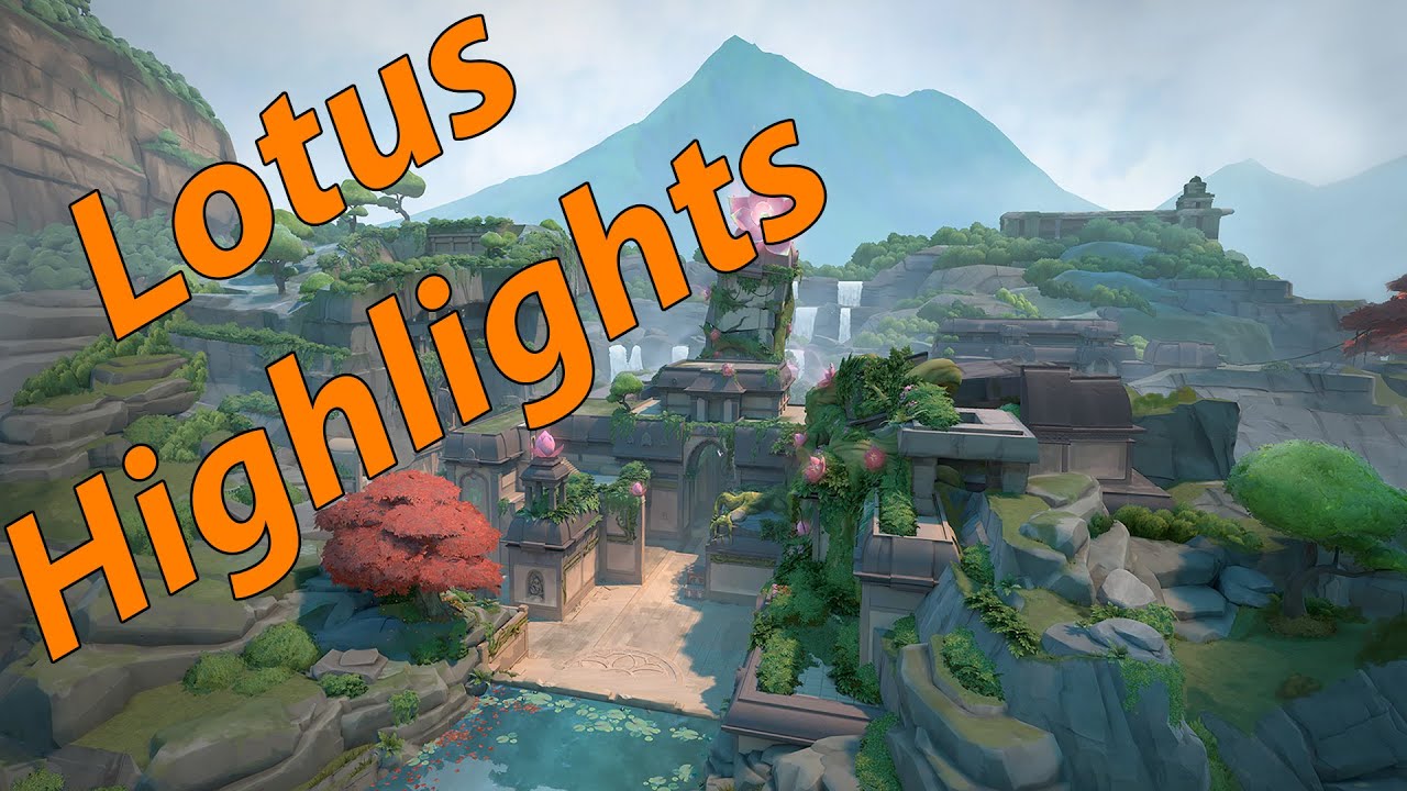 Lotus Highlights (Lotus - New Valorant map) - YouTube