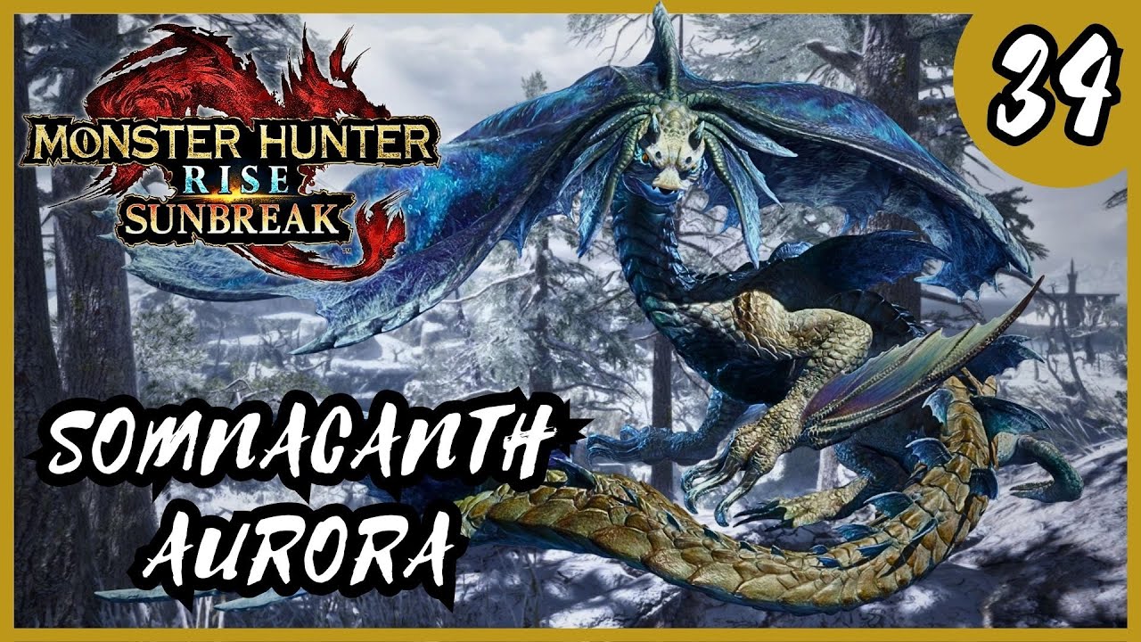 SOMNACANTH AURORA - SIRENA ACUATICA | MONSTER HUNTER RISE SUNBREAK Ep ...