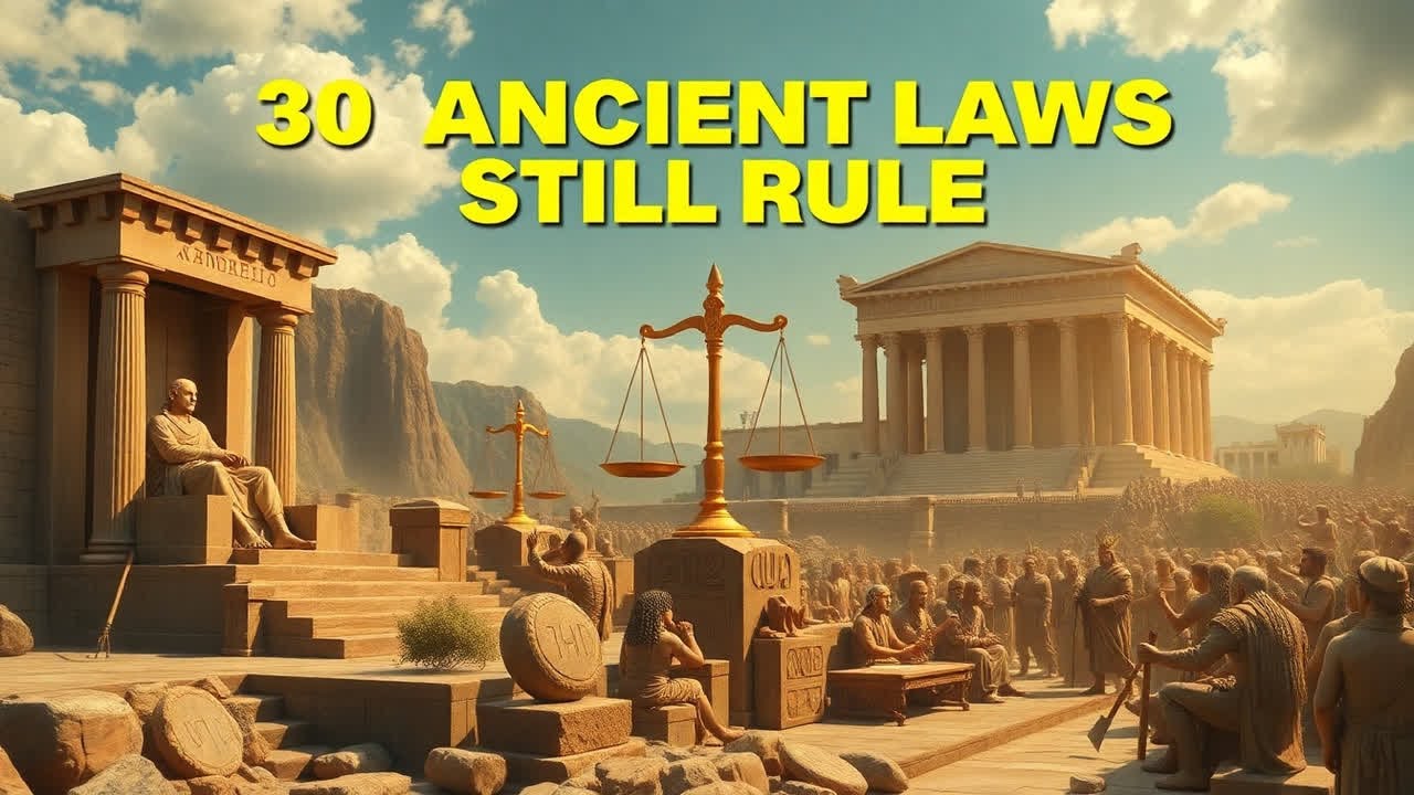 30 Ancient Laws Still Influencing Today – The Hidden Roots of Our Legal ...