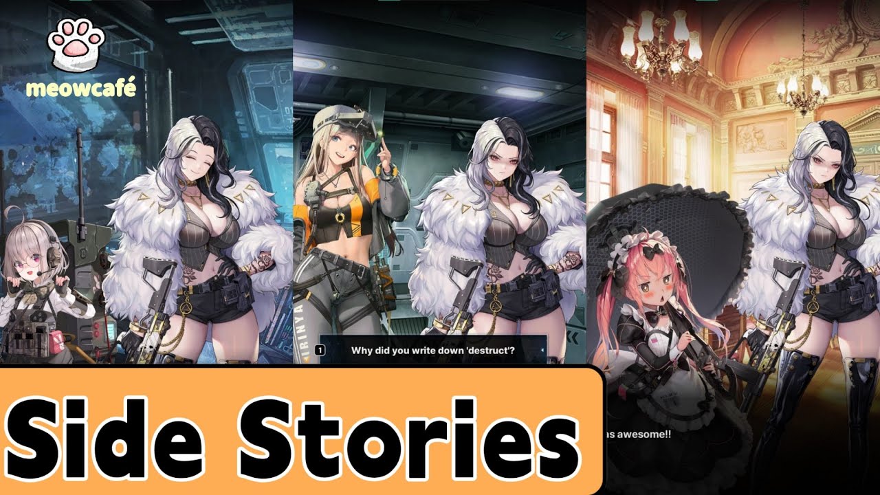 Rosanna Side Stories | Brief Encounters at Outpost #nikke - YouTube