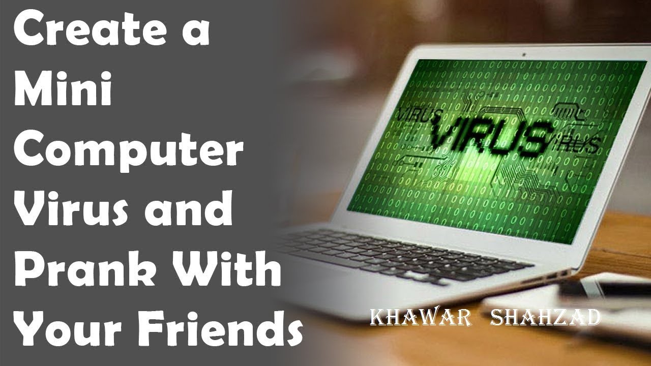 how to creat a mini virus - YouTube