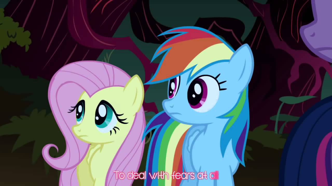 MLP:FiM - Laughter Song - Lyrics in screen [HD] - YouTube