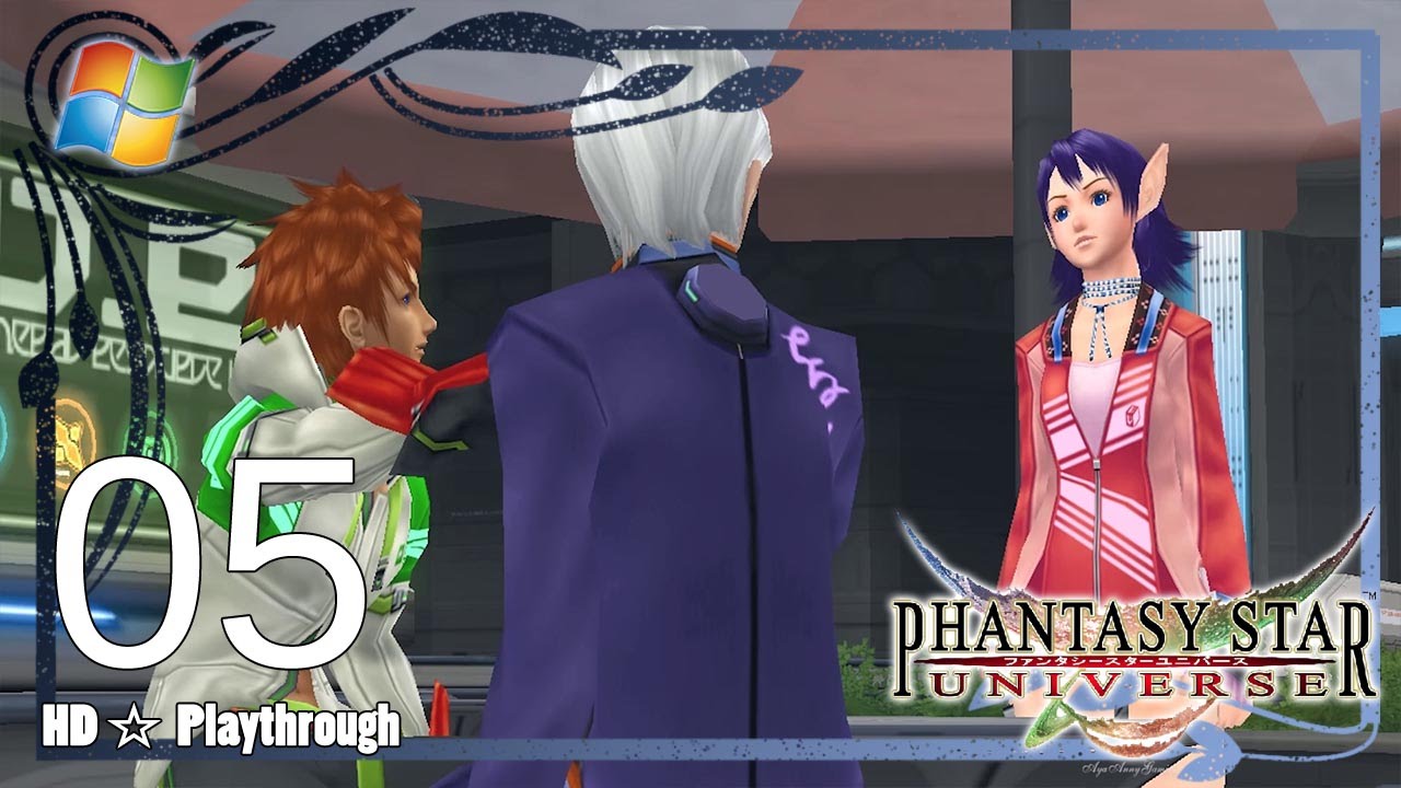Phantasy Star Universe 【PC】 - Story Playthrough Pt.5 「Chapter 2 ...