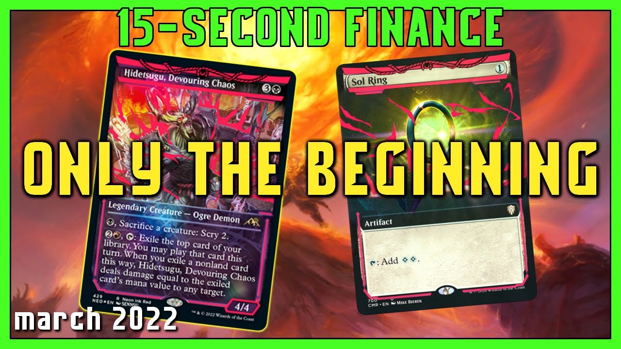 Hidetsugu (Neon Ink Red) Price & Hype [15-Second Finance] MTG #Shorts ...
