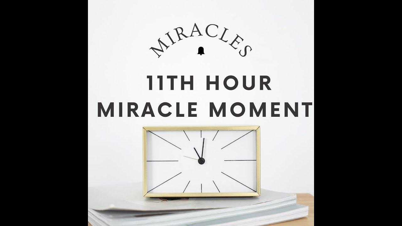 11th HOUR MIRACLE MOMENT! #propheticword #miracles #redsea #faith # ...