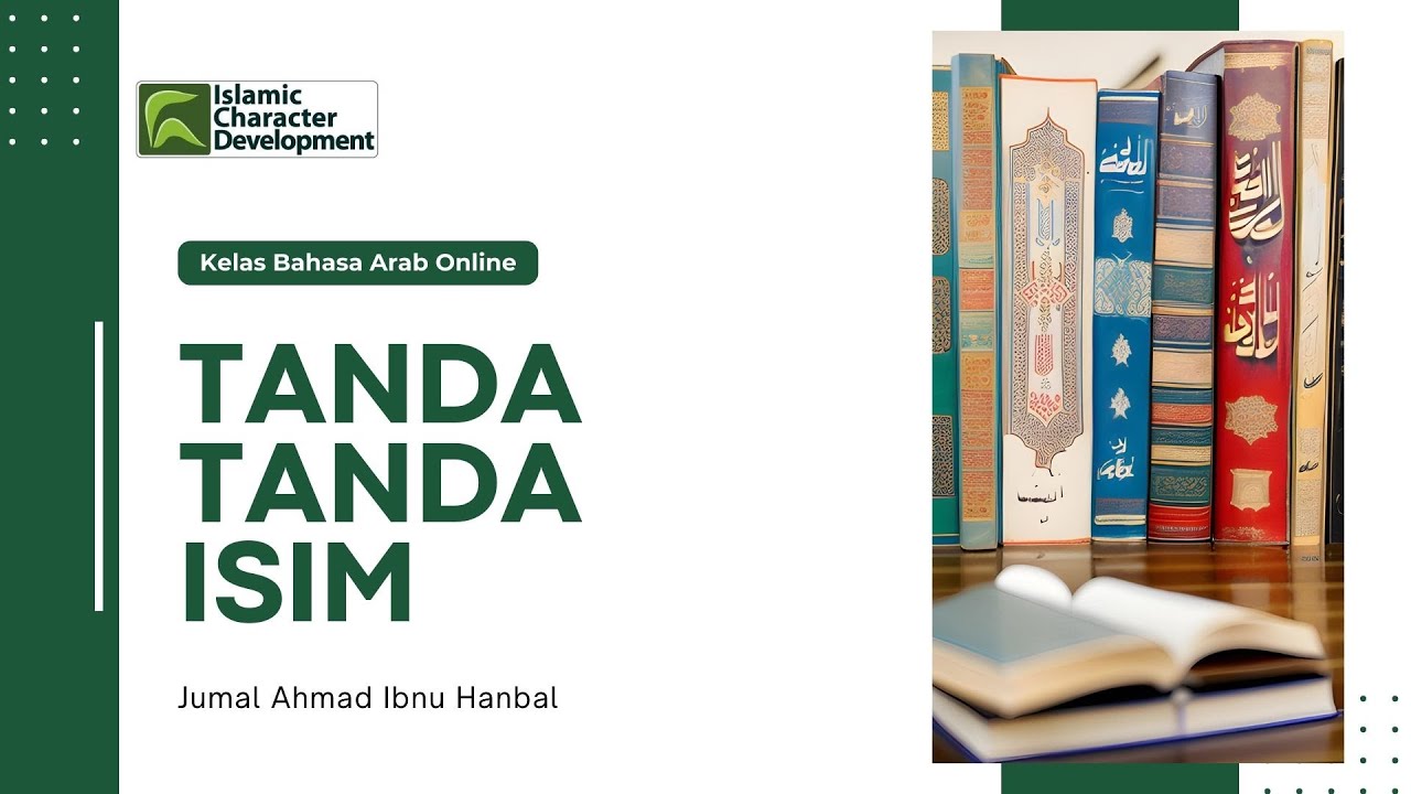 Kelas Bahasa Arab (KBA) Online 04 - Tanda Tanda Isim - YouTube