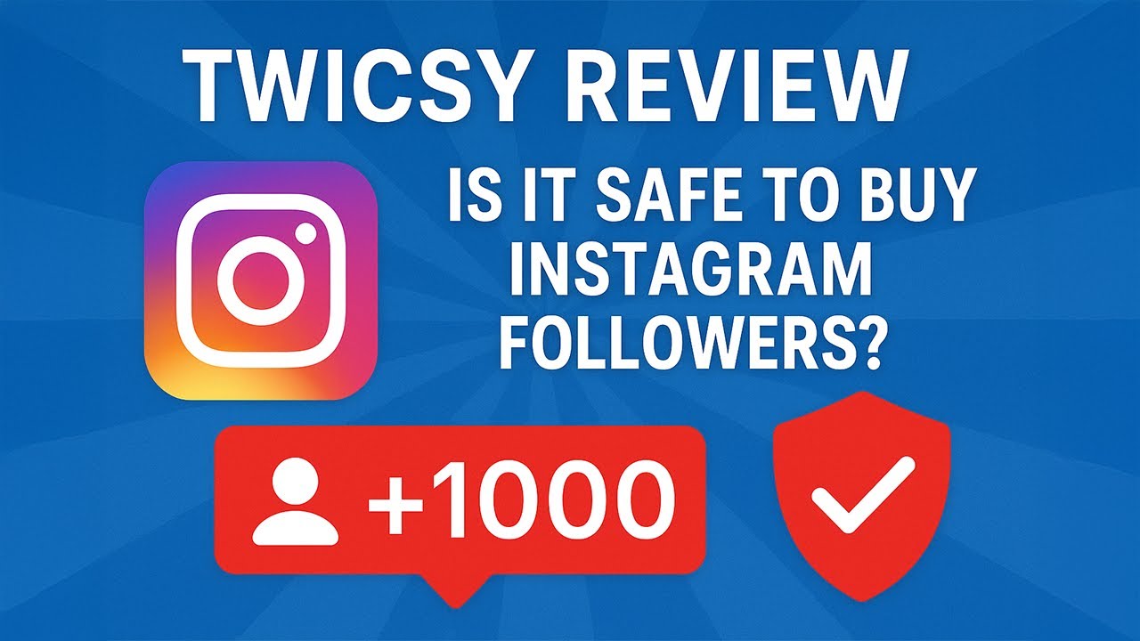 Twicsy Review: Is It SAFE To Buy Instagram Followers? - YouTube