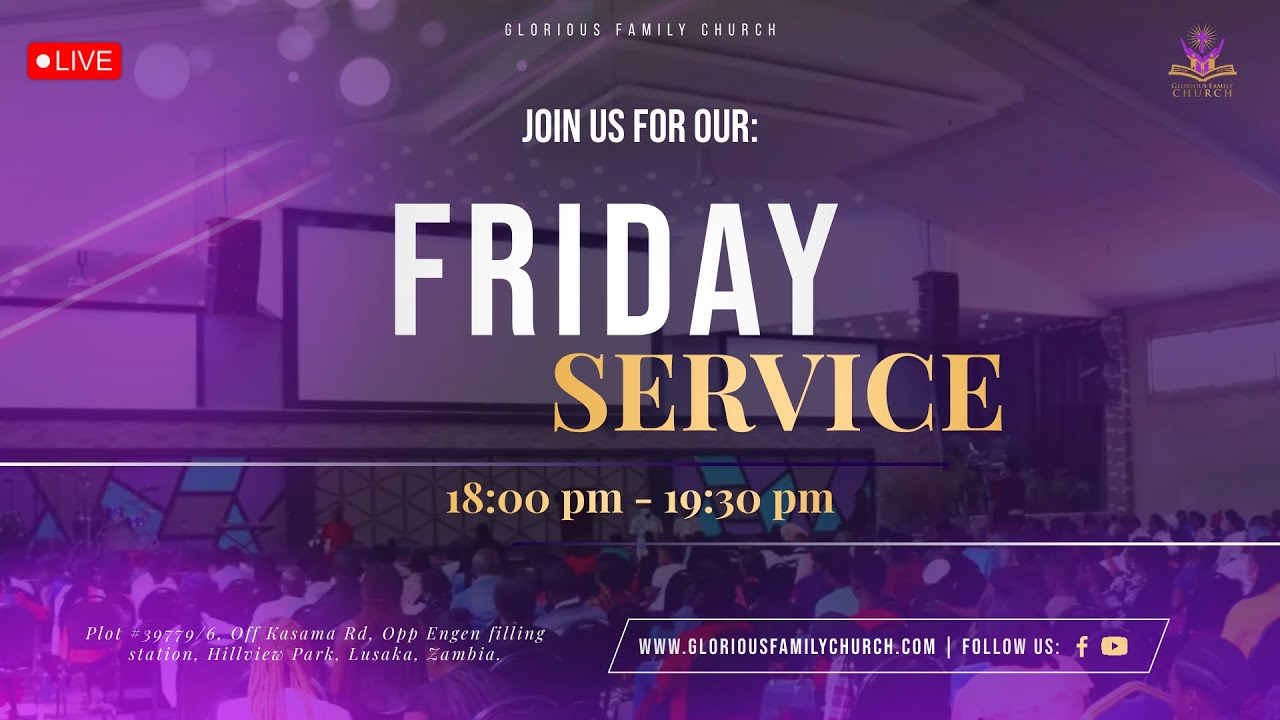 Join us for the LIVE coverage of our Friday Service (14/04/2023) - YouTube