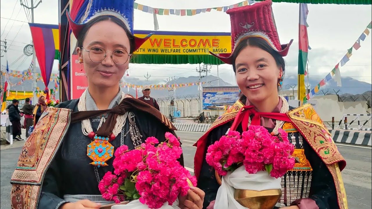Welcoming HH Dalai Lama to Ladakh | Grand welcome to HH Dalai Lama by ...