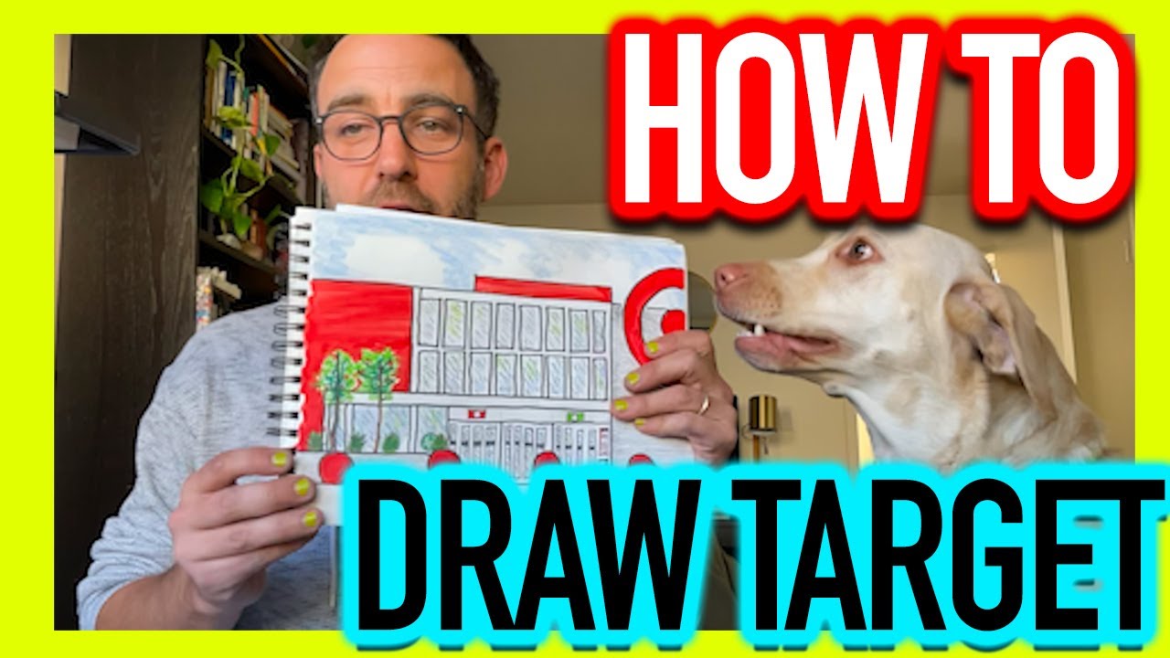 Target Store Drawing