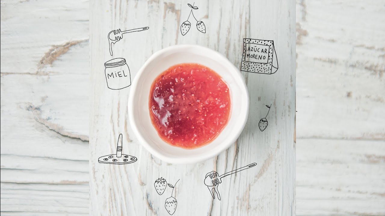 Exfoliante para labios con fresa - The Beauty kitchen - YouTube