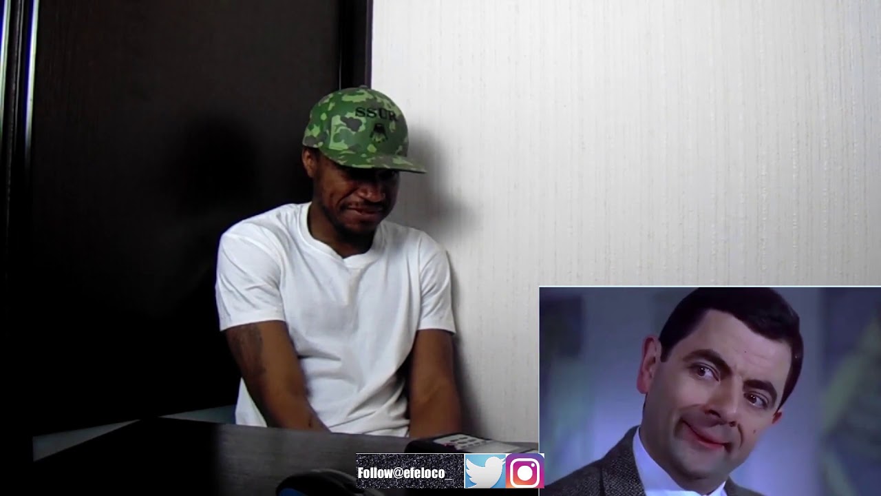 Mr Bean First Class Flight Reaction - YouTube