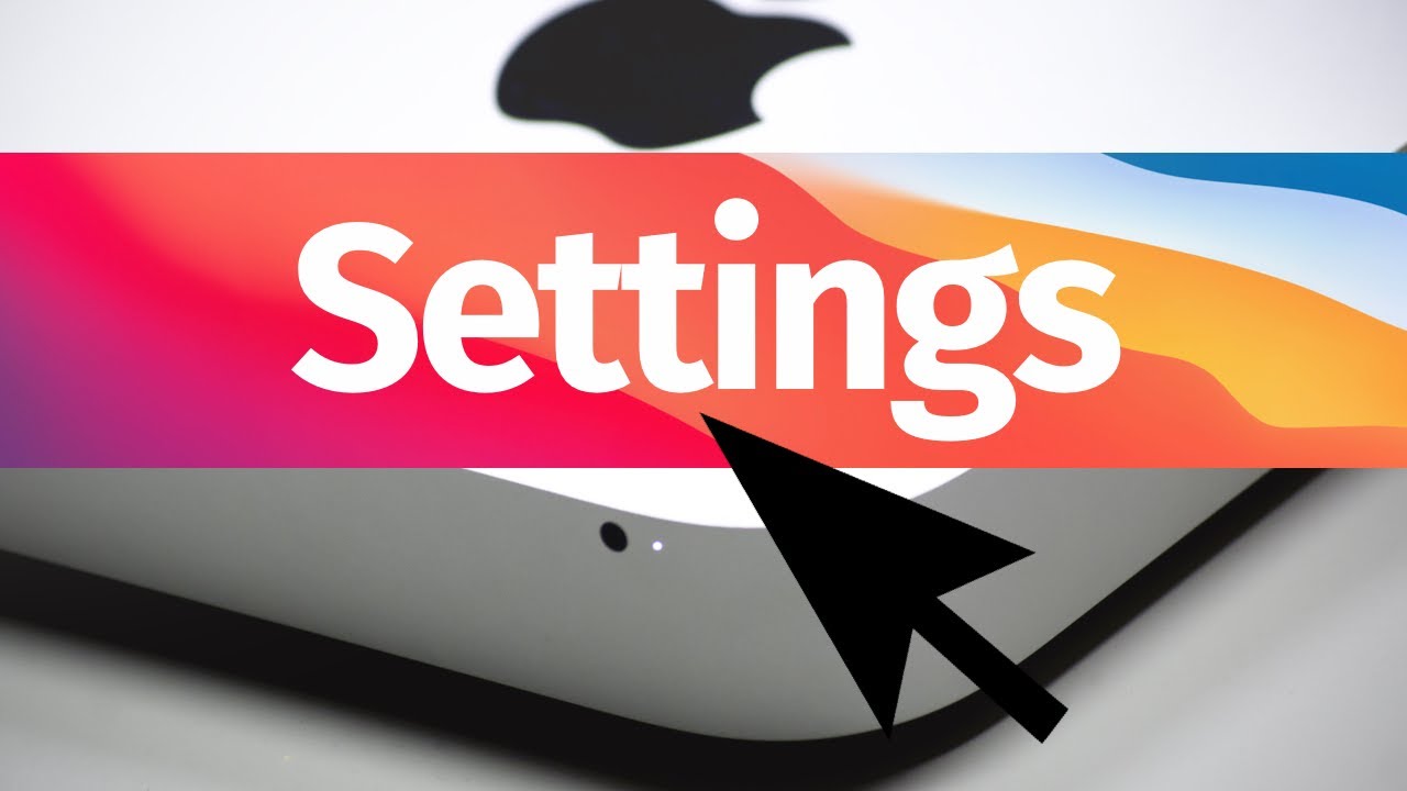 How Do You I Go To Settings On My Mac Mini YouTube How Do You I Go To Settings On My Mac Mini YouTube