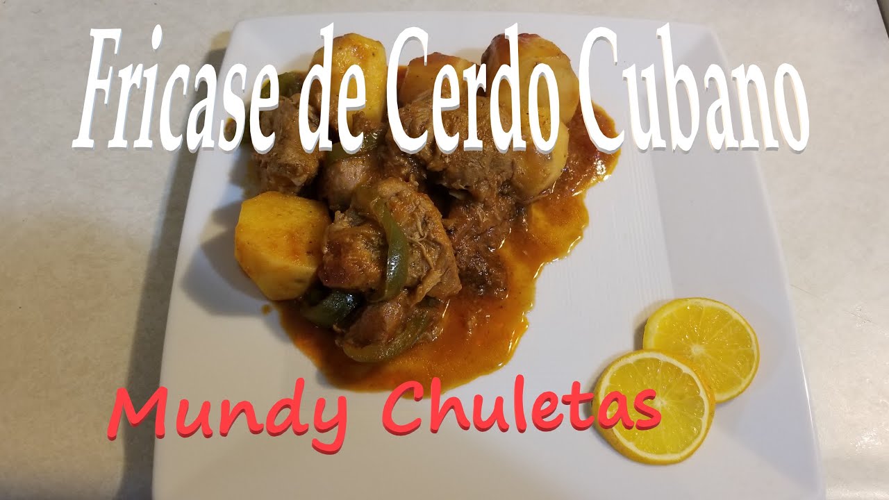 Cubanito cocinero a mi estilo te prepara rico fricase de Cerdo Cubano ...