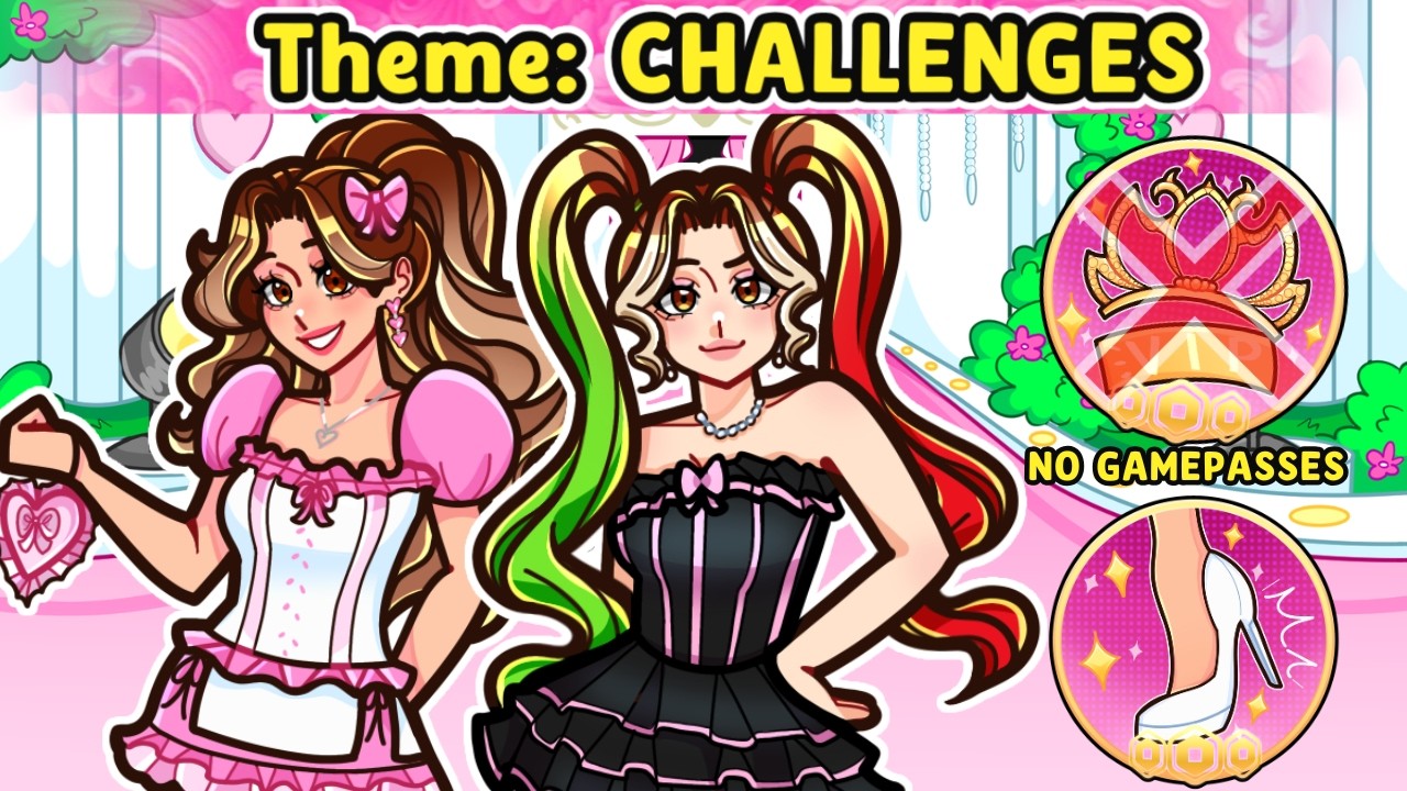 Doing DRESS TO IMPRESS CHALLENGES for 48 HOURS WITH IBELLA! - YouTube