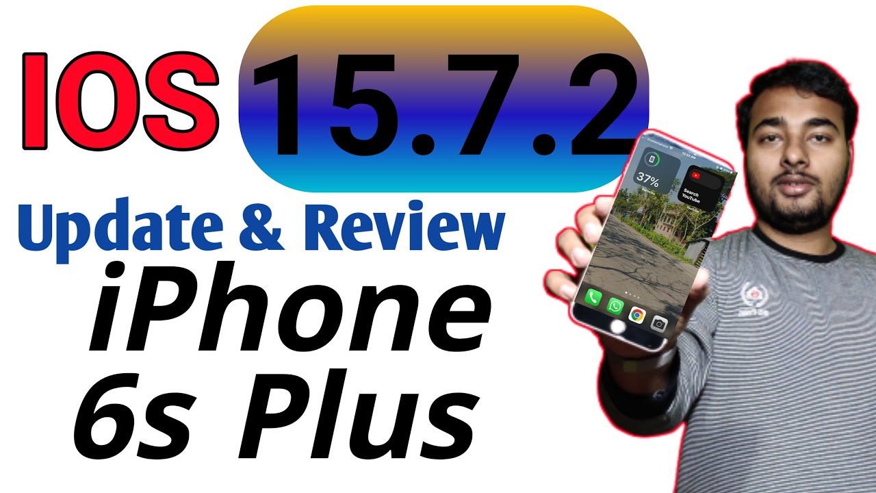 IOS Update and Review | iOS 15.7.2 Update on iPhone 6s plus | mr.redya ...