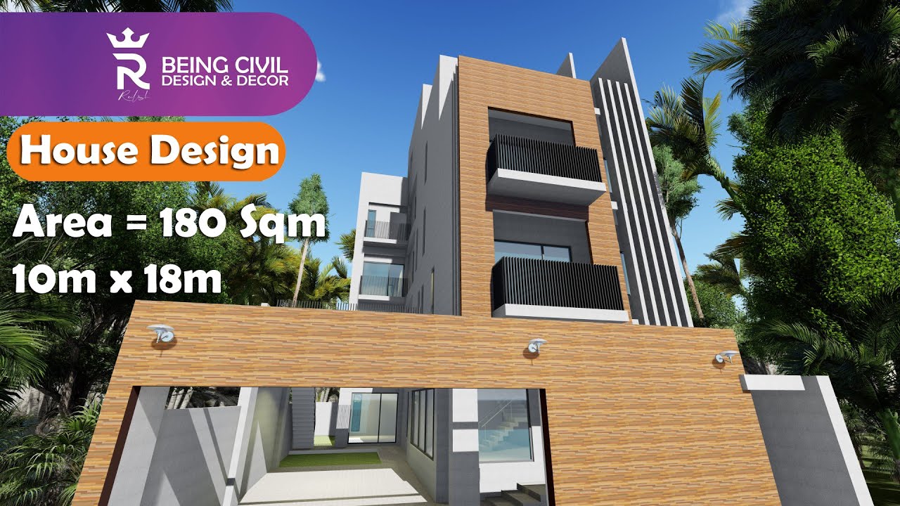 Modern House design idea | 180 Sqm | Parking Space | Tropical Region ...