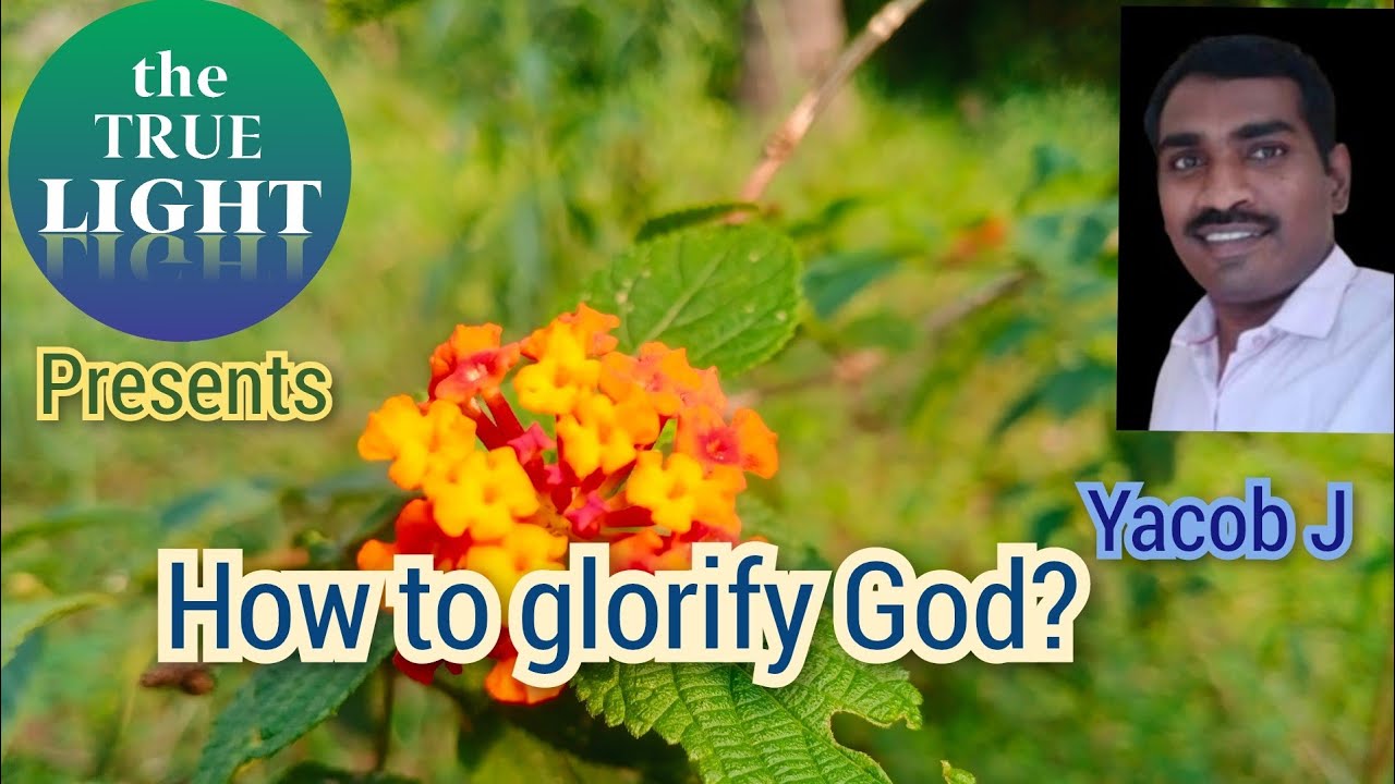 How to glorify God? - YouTube