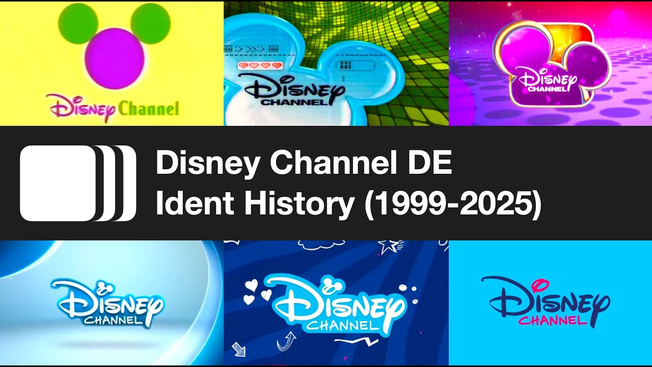 Disney Channel DE Ident History (1999-2025) - YouTube
