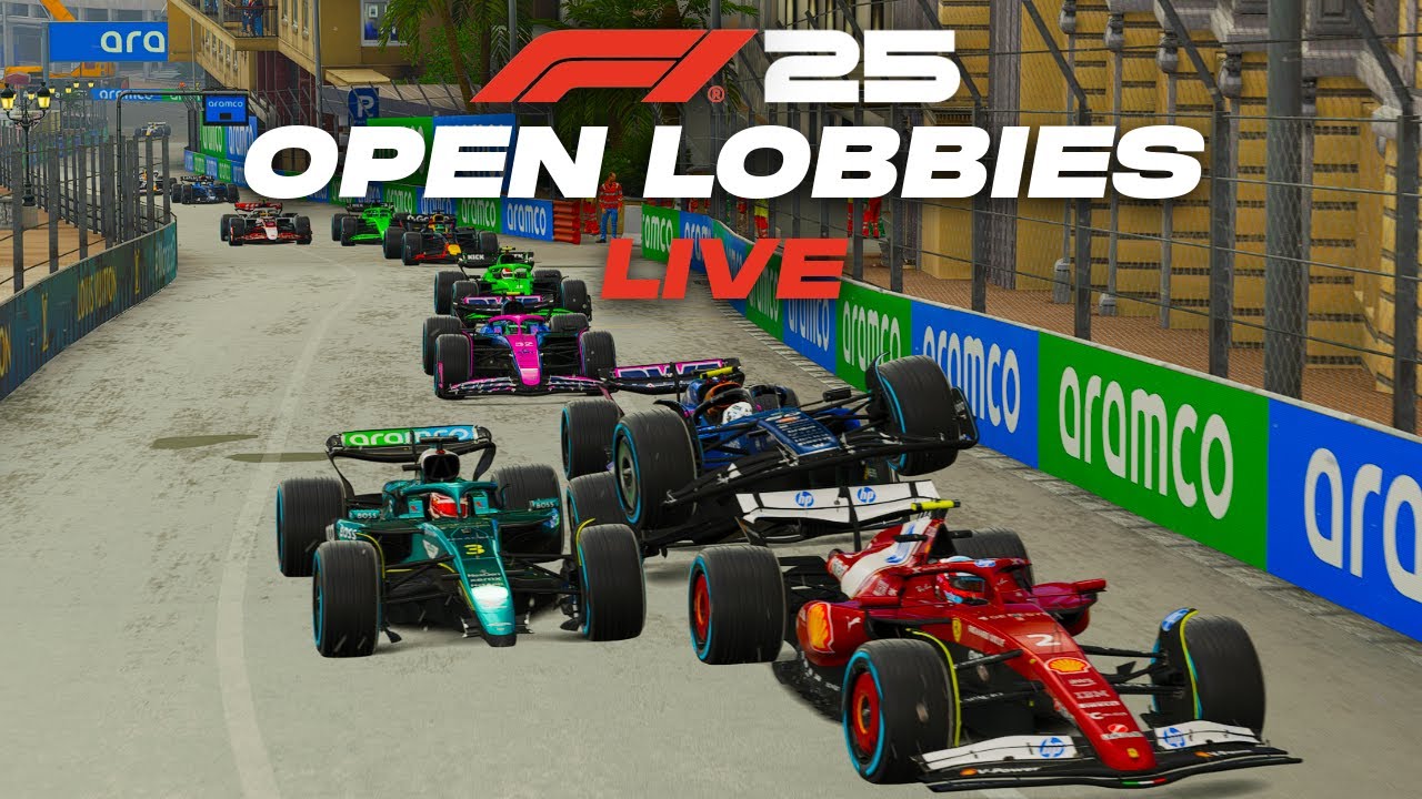 F1 25 - Open lobbies with viewers !setup - YouTube