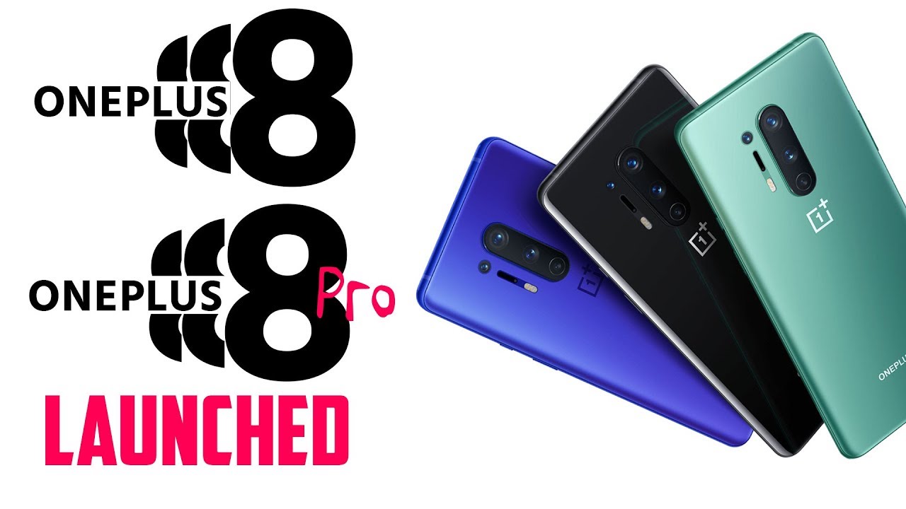 One Plus 8 and 8 Pro Launched | First Look | Jagran HiTech - YouTube
