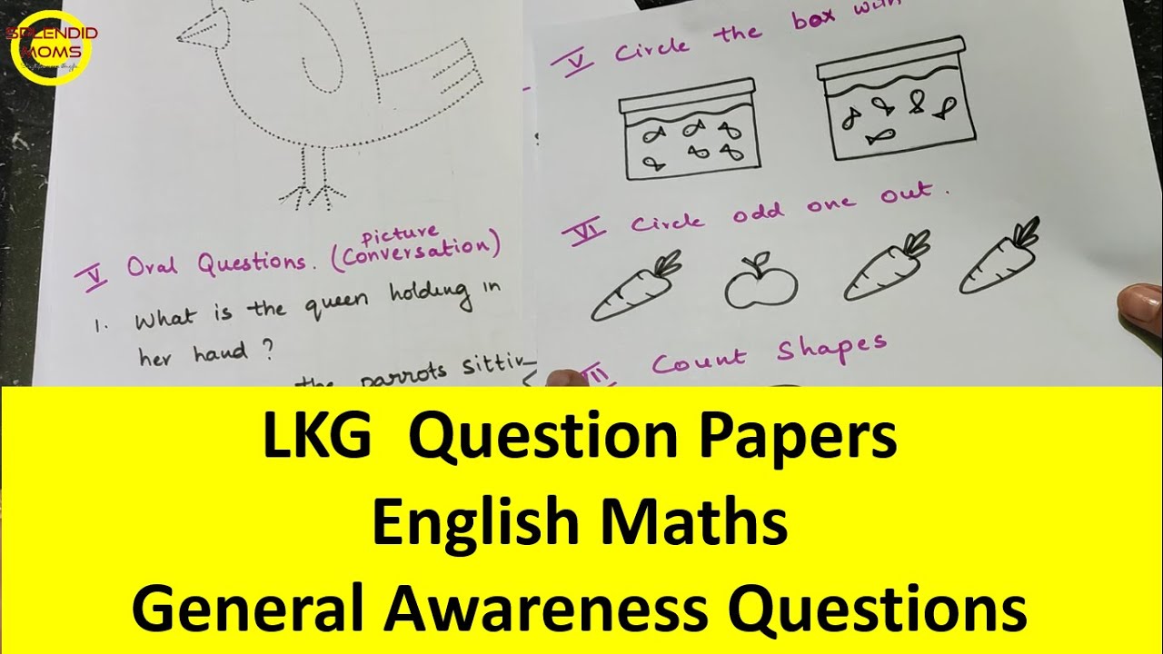 LKG Question Paper English Maths GK Questions YouTube lkg-question-paper-english-maths-gk-questions-youtube
