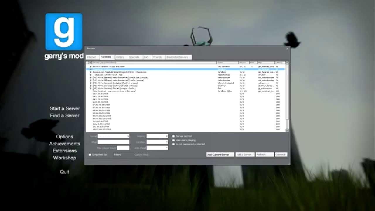 Garrysmod Lua Loading screens - YouTube