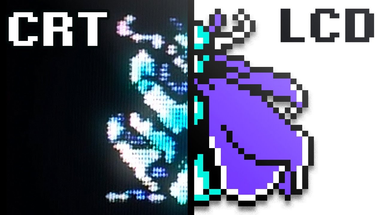 [CRT vs LCD] FINAL FANTASY I (NES) Enemies - True old game graphics ...