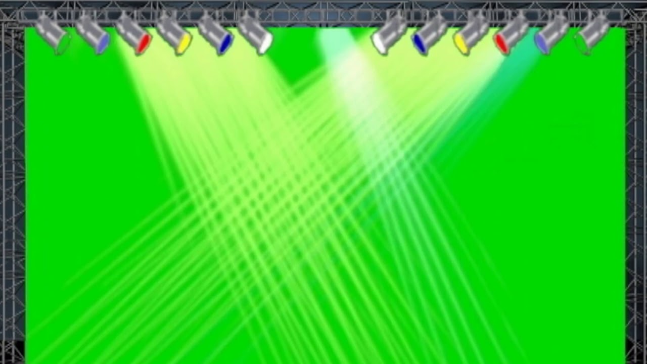 Green screen disco lights effect || subscribe channel || best green ...