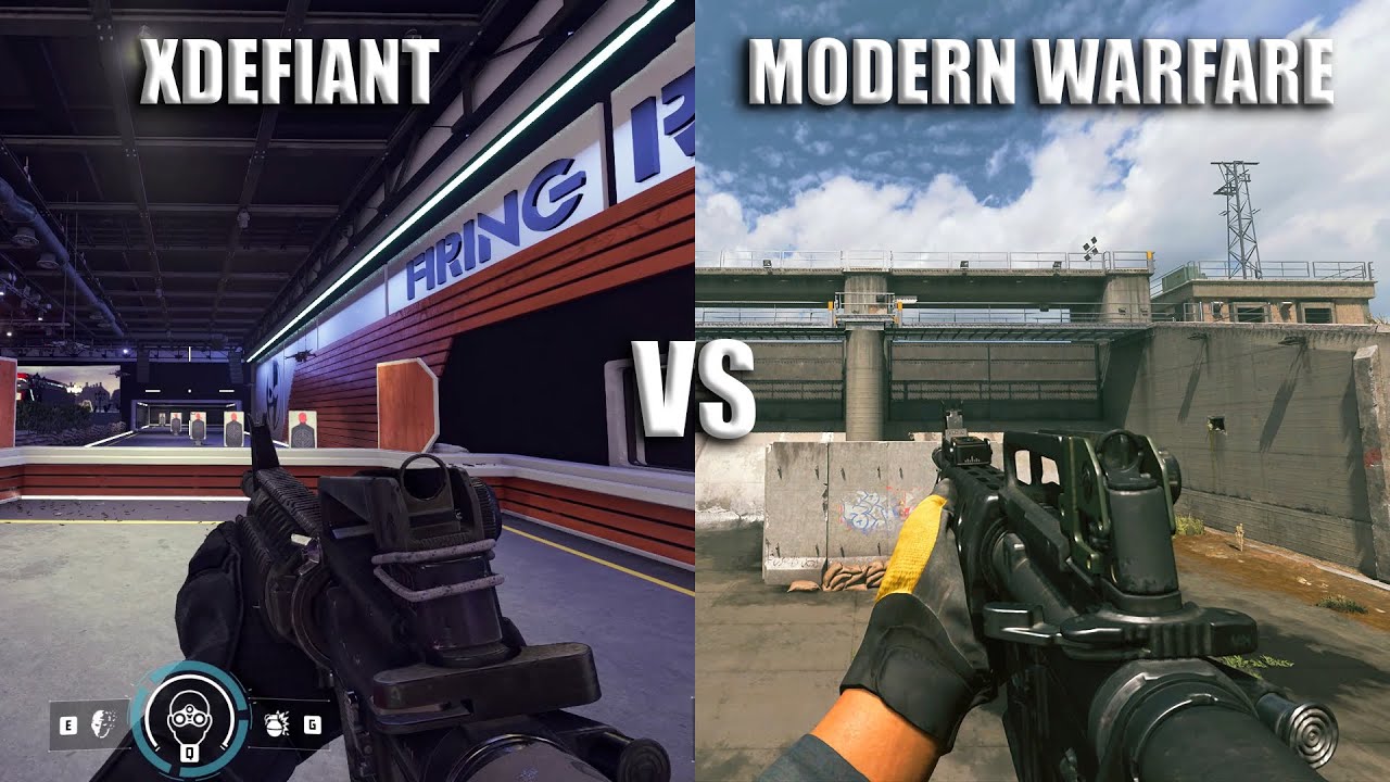 XDefiant VS COD :Modern Warfare 2019 : Weapon Comparison [Update] 4K ...