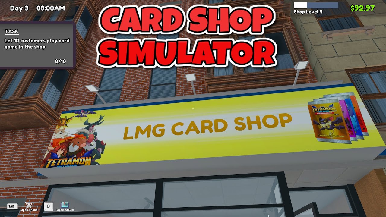 TCG Card Shop Simulator: Prologue Gameplay - YouTube